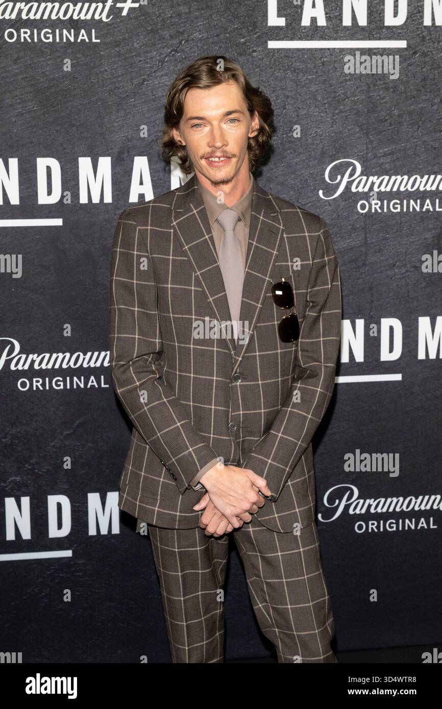 Jacob Lofland attends Paramount+'s "Landman" Season 2 Premiere at Alice ...