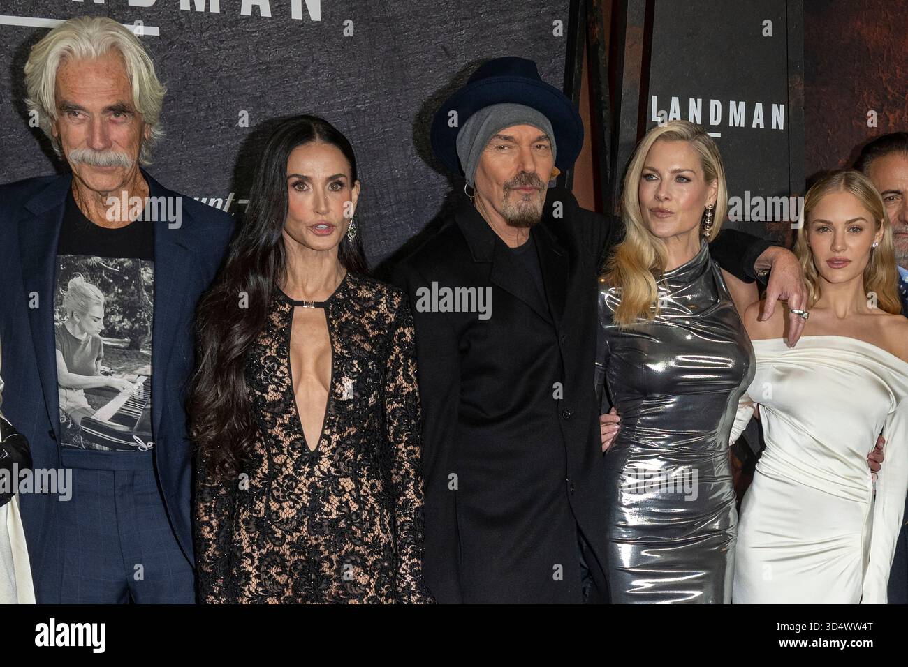 (L-R) Sam Elliott, Demi Moore, Billy Bob Thornton, Ali Larter and ...