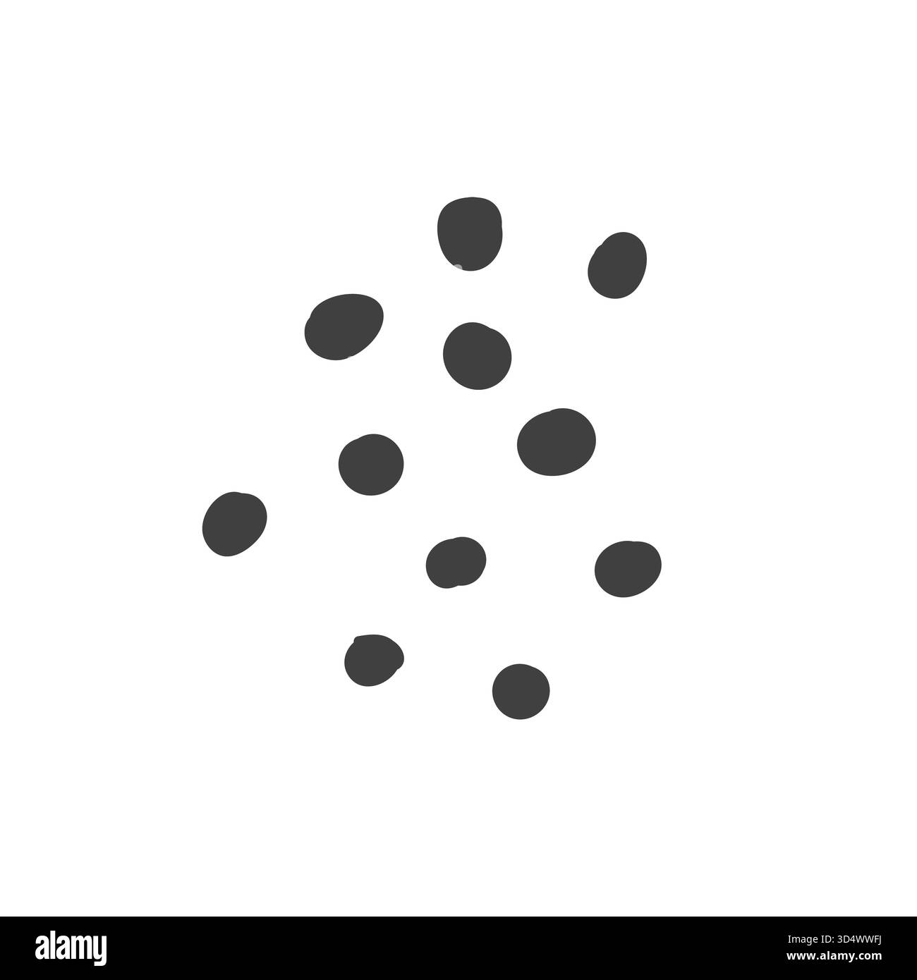 Baby girl illustration vector Black and White Stock Photos & Images - Alamy