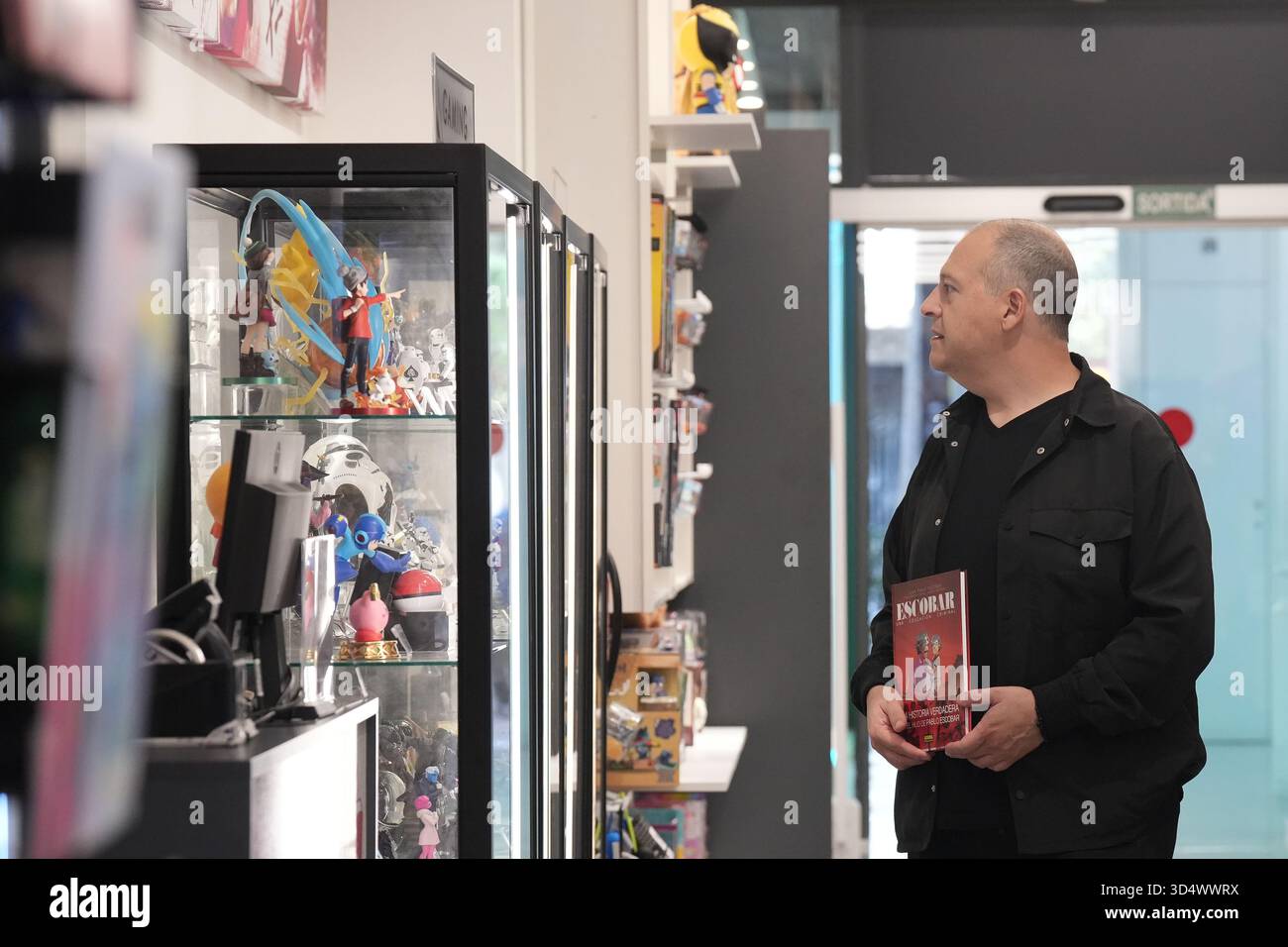 Pablo Escobar's son, Juan Pablo Escobar, during the presentation of the ...