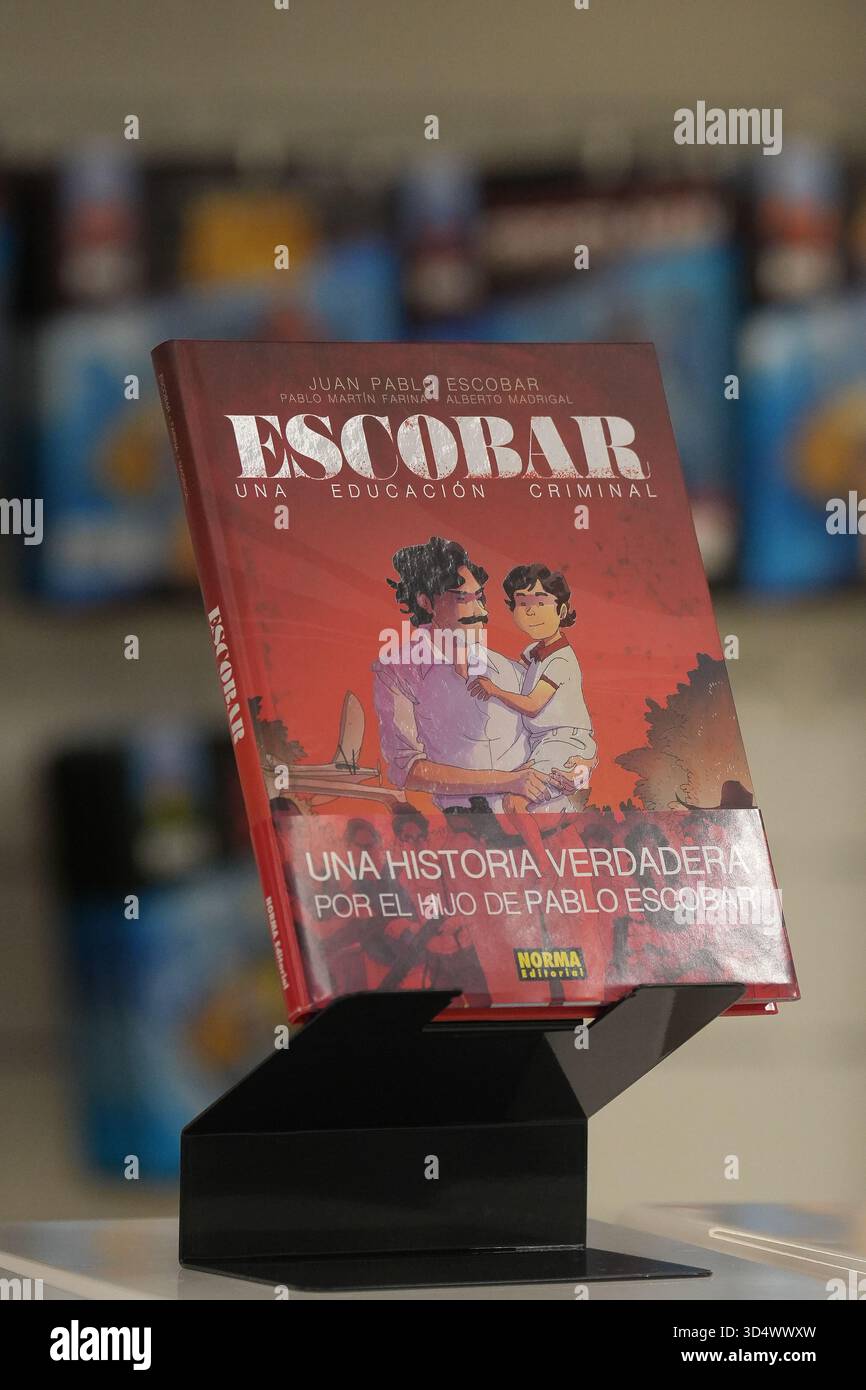 Presentation of the comic book about Pablo Escobar 'Escobar. Una ...