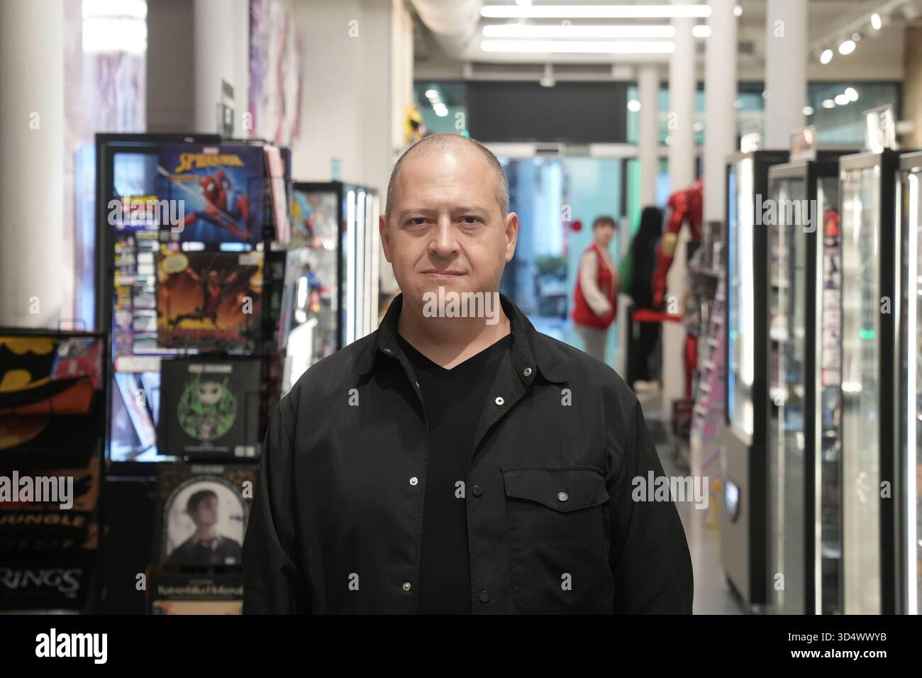 Pablo Escobar's son, Juan Pablo Escobar, during the presentation of the ...