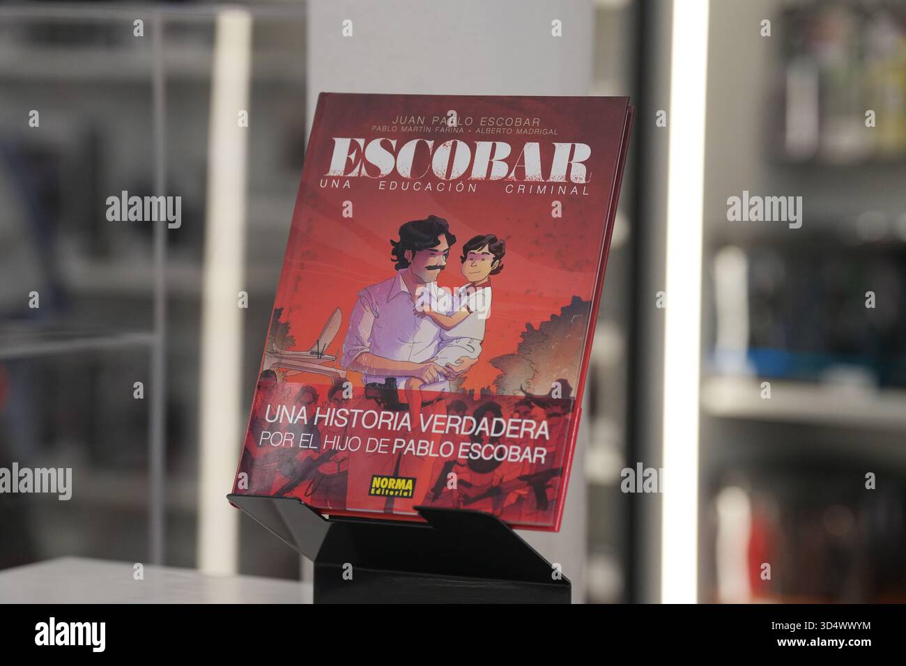 Presentation of the comic book about Pablo Escobar 'Escobar. Una ...