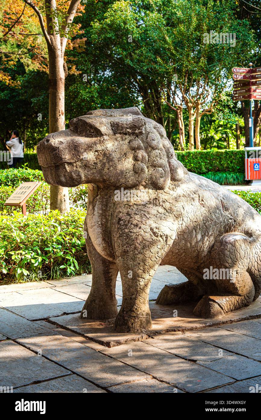 Ming Xiaoling Mausoleum, Nanjing, China Stock Photo - Alamy