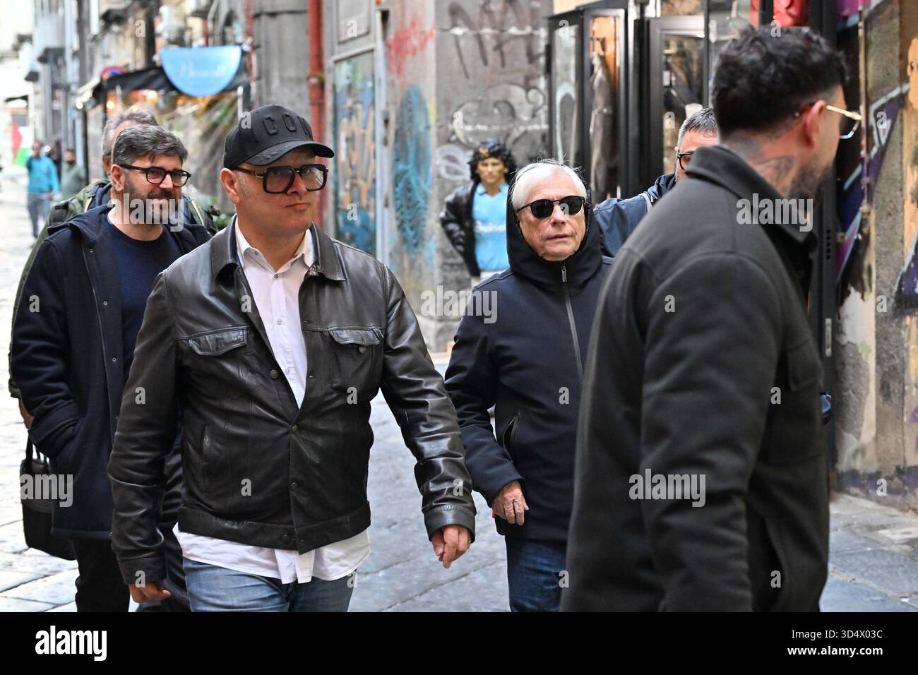 Naples. Press conference for the film "Nino. 18 Days." Pictured: Nino D ...