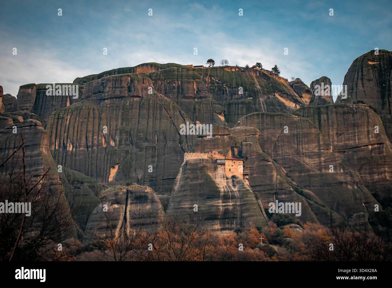 Meteora is a rock formation with a complex of Orthodox monasteries ...