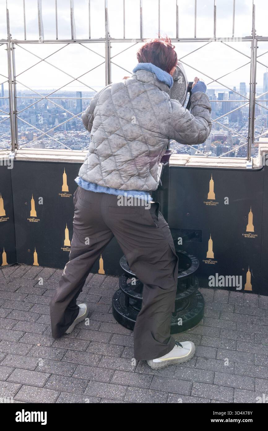 South Korean singer Wonho (Lee Ho-seok) visits the Empire State ...