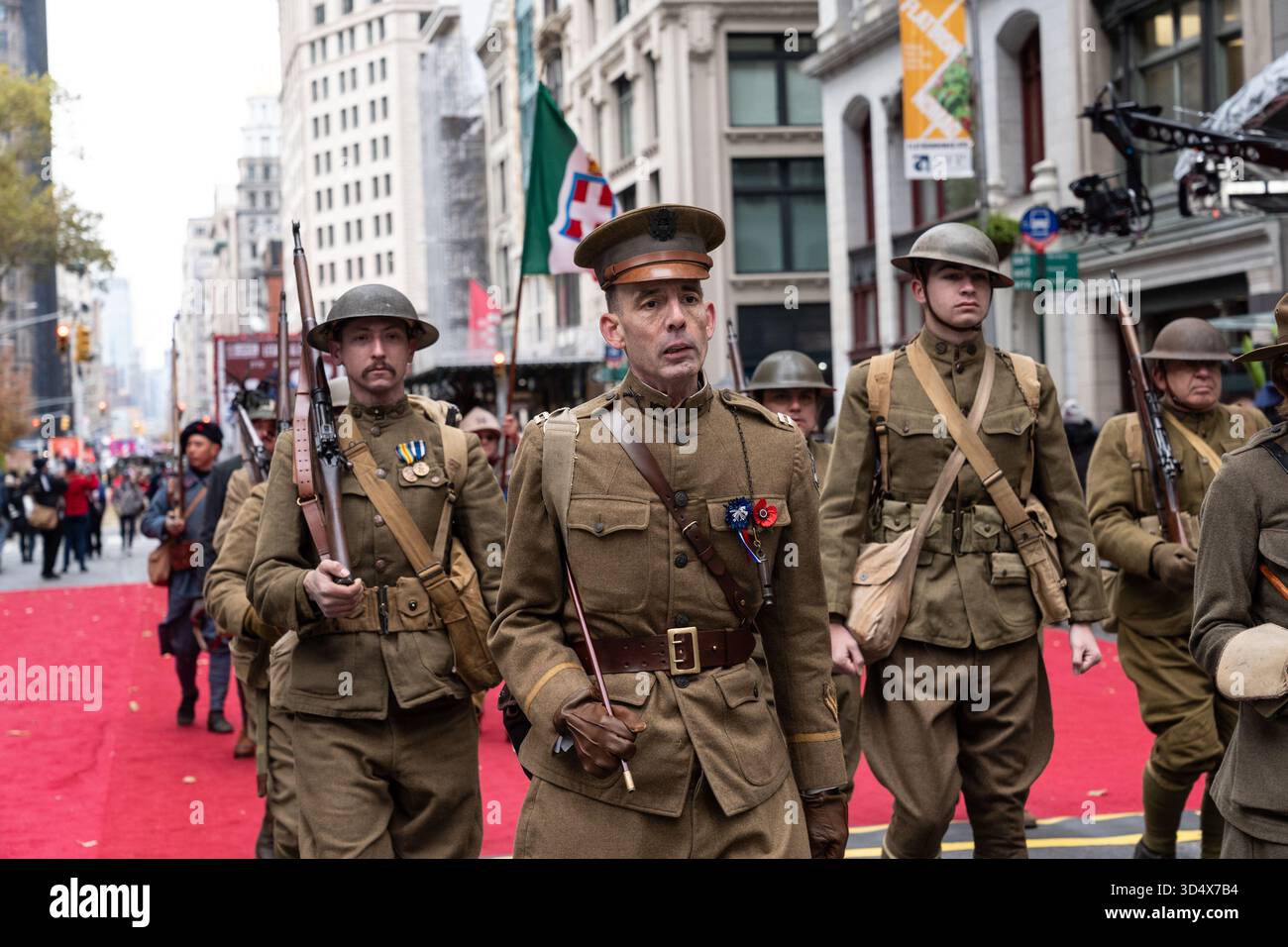 Atmosphere during 106th Veterans Day Parade marking 250 Years of ...