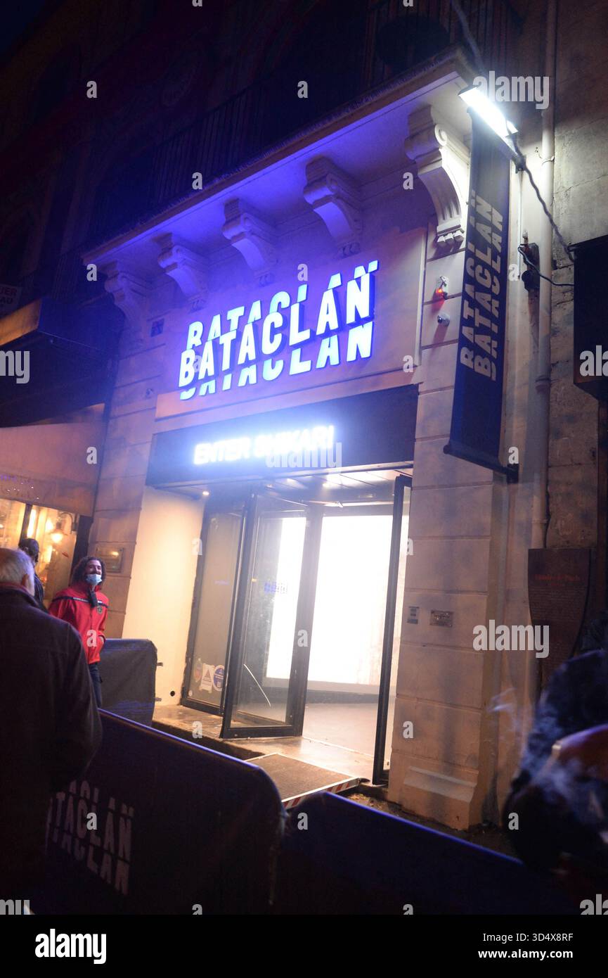 On the occasion of the 10th anniversary of the Bataclan attacks and the ...