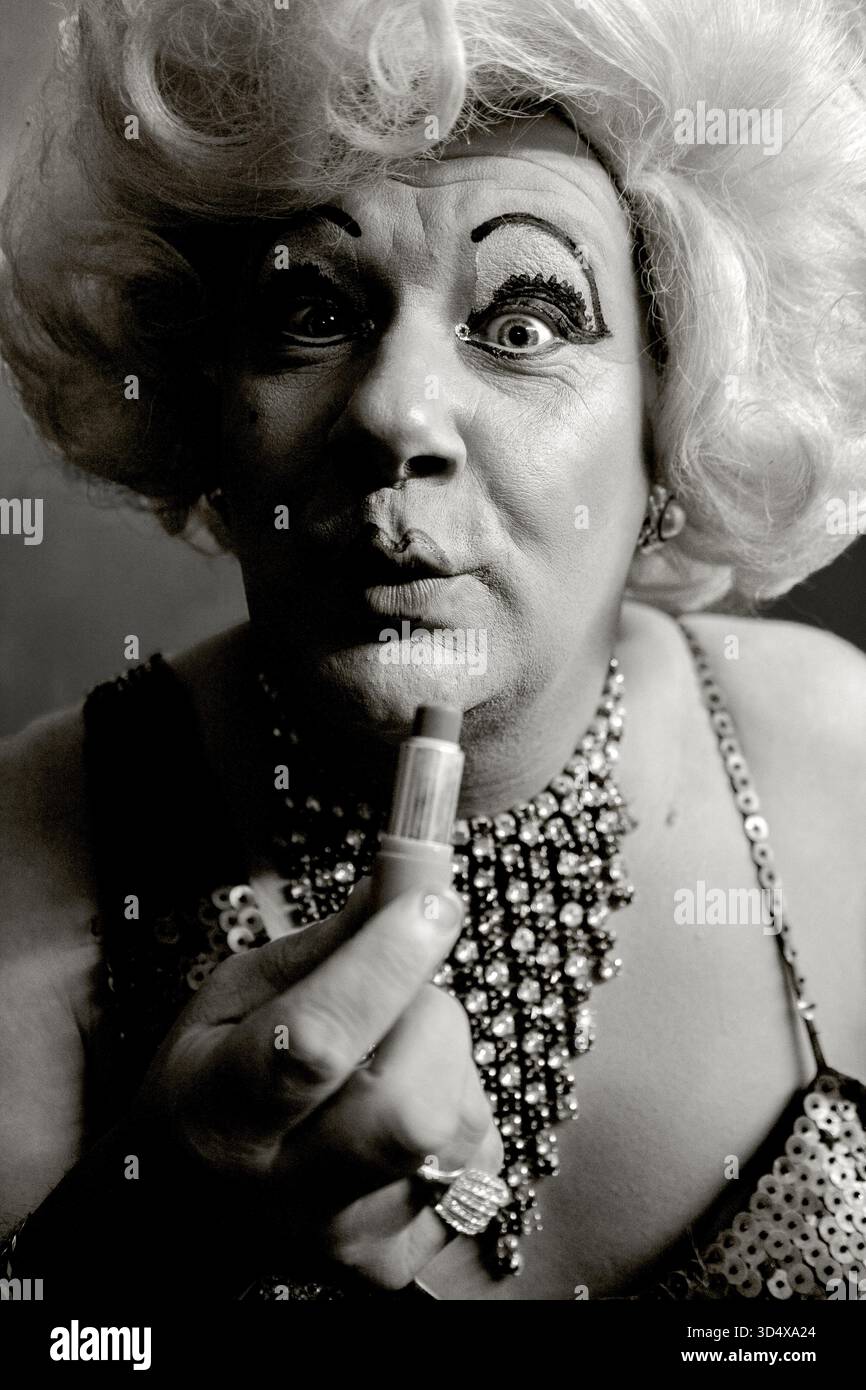 Drag Artist Drag Queens The Black Cap Camden London Stock Photo - Alamy