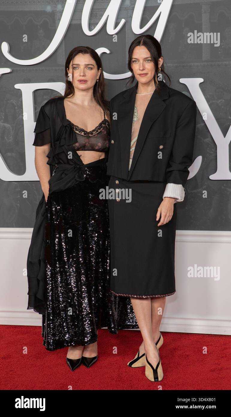 Los Angeles, CA, USA, 11th Nov. 2025 Eve Hewson and Riley Keough attend ...