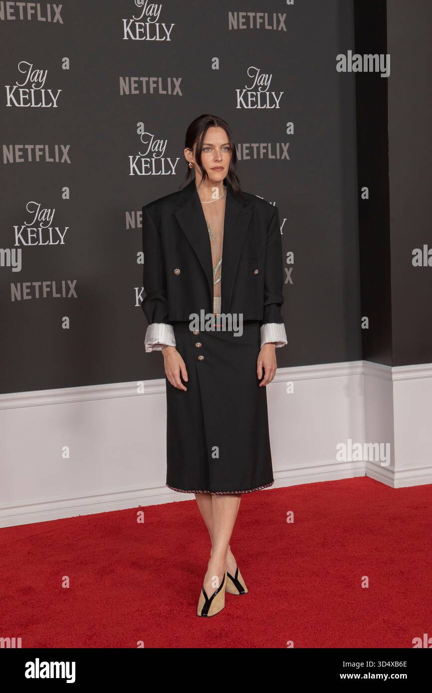 Los Angeles, CA, USA, 11th Nov. 2025 Riley Keough attends the Netflix ...