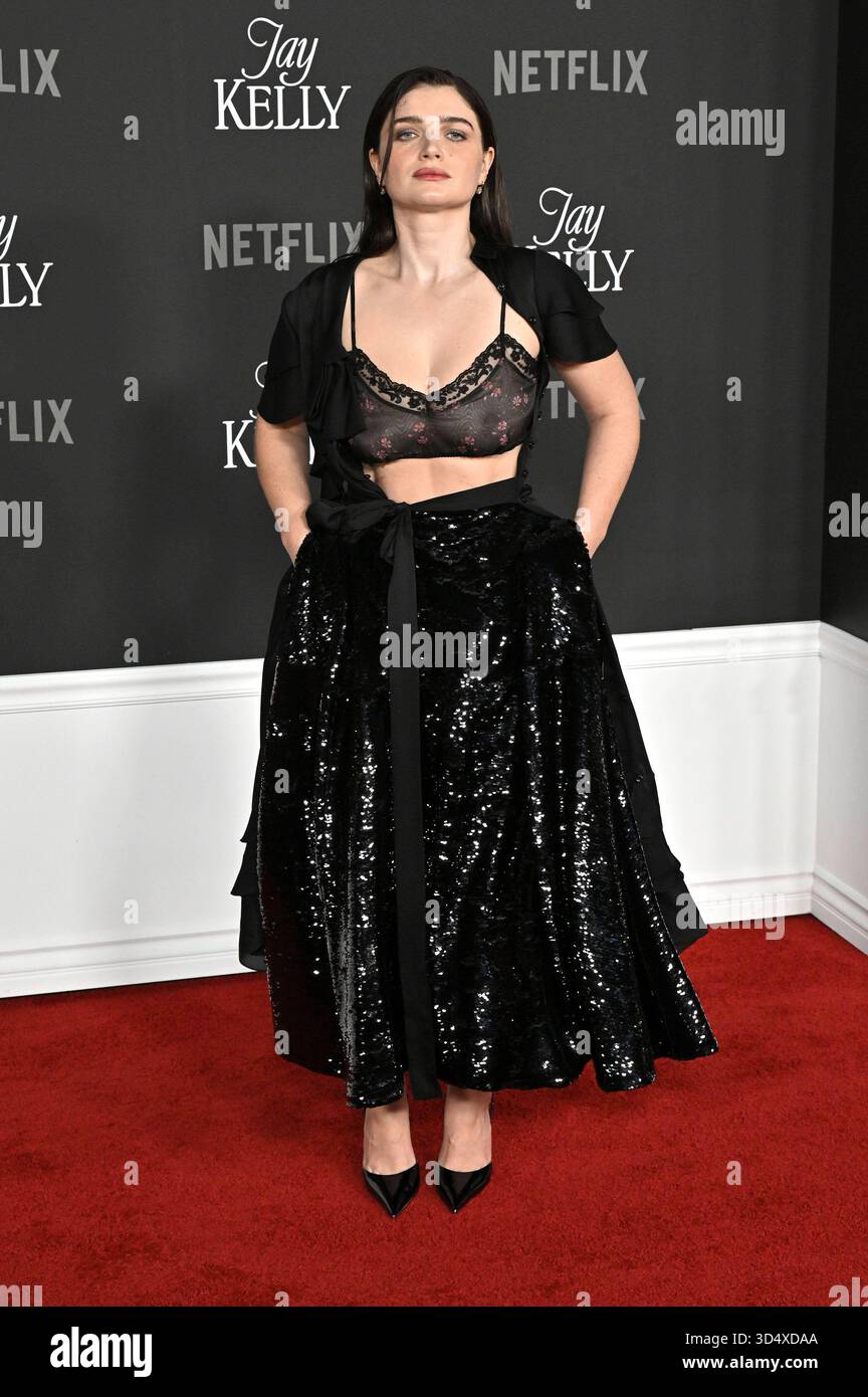 Eve Hewson bei der Premiere des Netflix-Films Jay Kelly im Egyptian ...