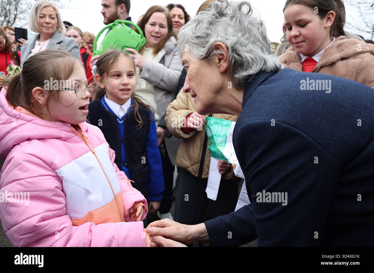 President catherine connolly centre hi-res stock photography and images ...