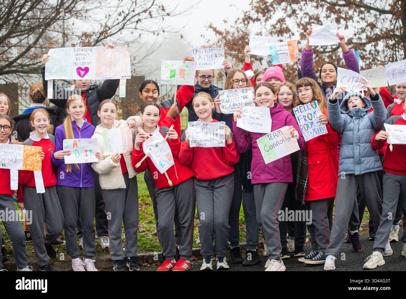 Trim, Ireland – 12th November 2025 – Pupils from St Mary's Primary ...