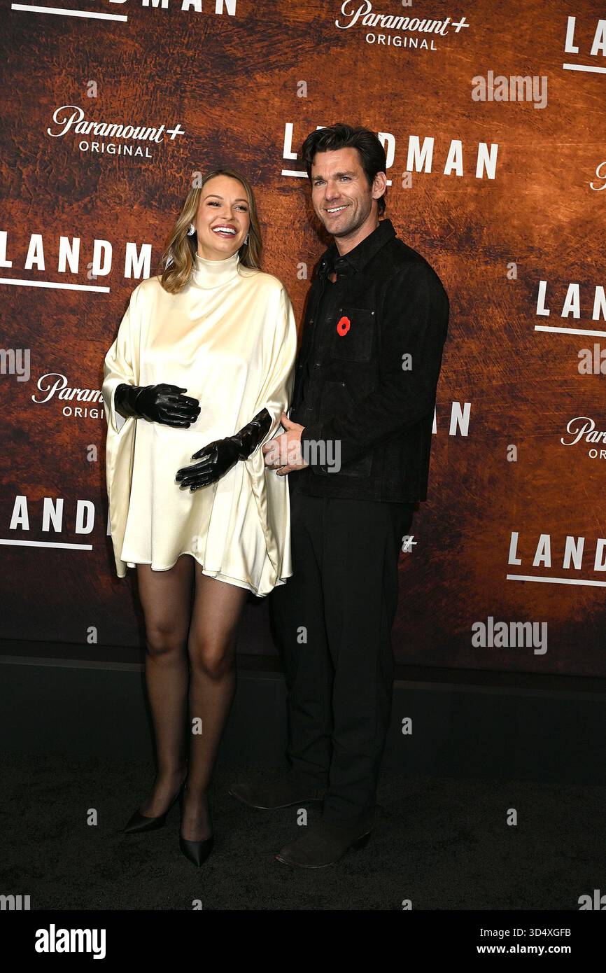 Kayla Wallace and husband Kevin McGarry attend the New York Premiere Screening of Paramount+'s ...