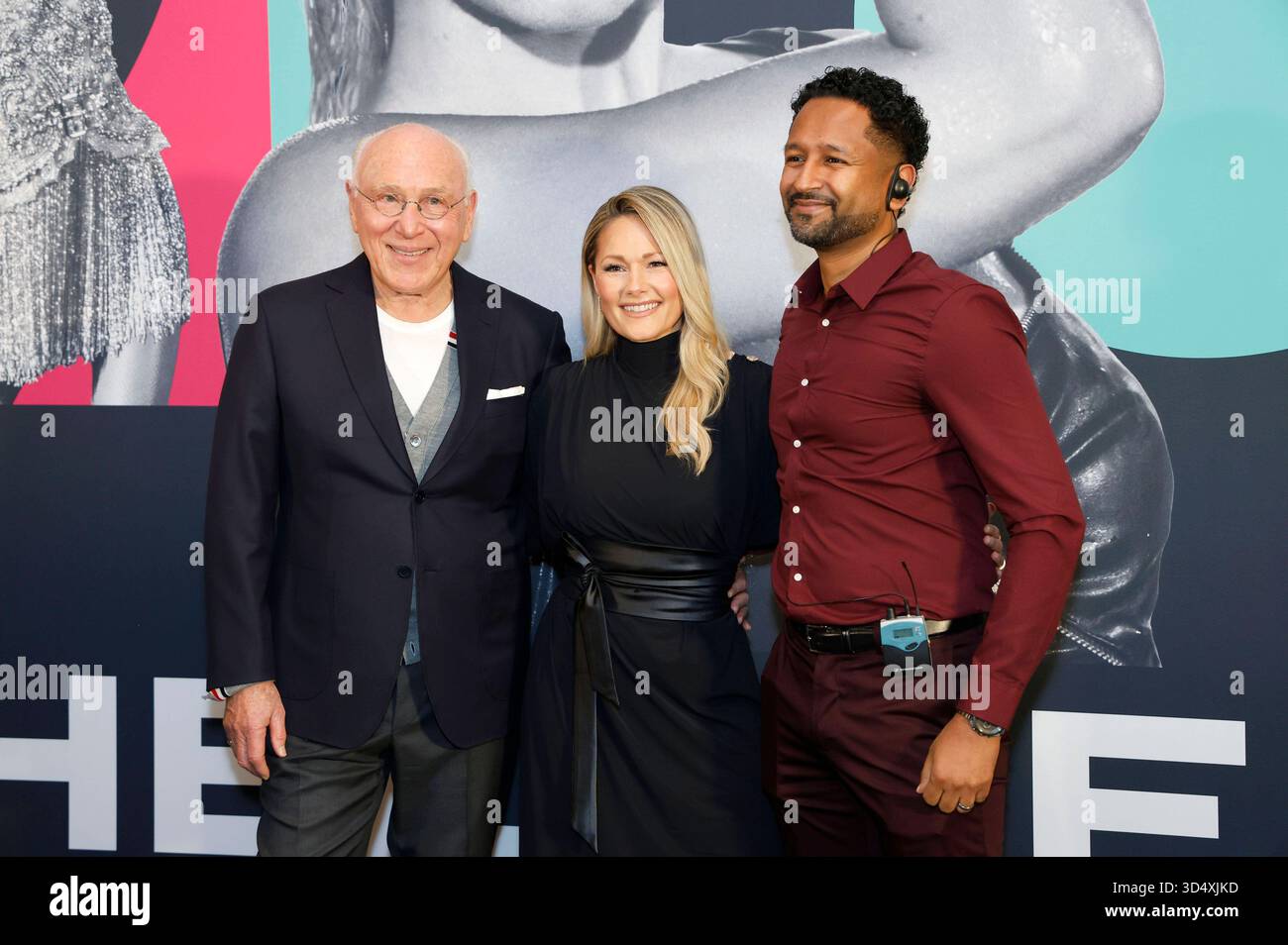 Marek Lieberberg, Helene Fischer und Mukhtar Omar Sharif Mukhtar beim ...