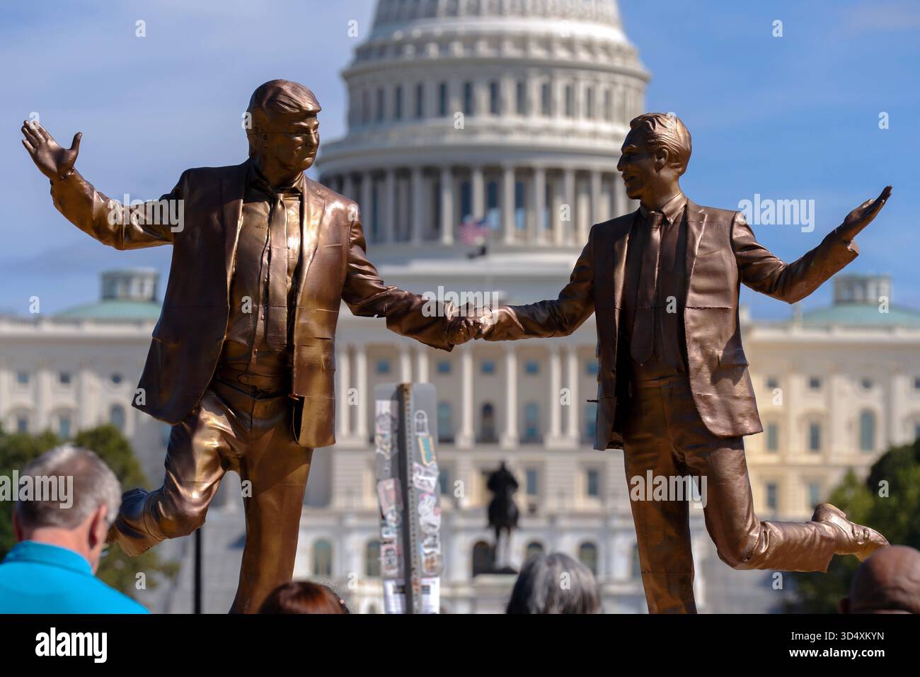 FYI - An art installation representing President Donald Trump and ...