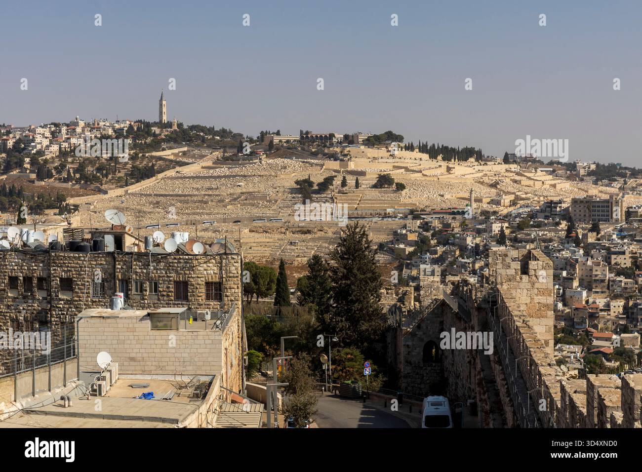 jerusalem, Israel, 2 November 2025, A panoramic view of the vast ...