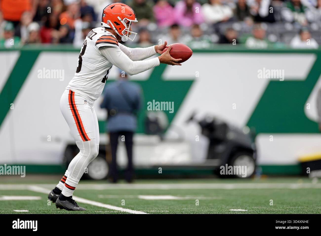 Cleveland Browns punter Corey Bojorquez (13) during an NFL football ...