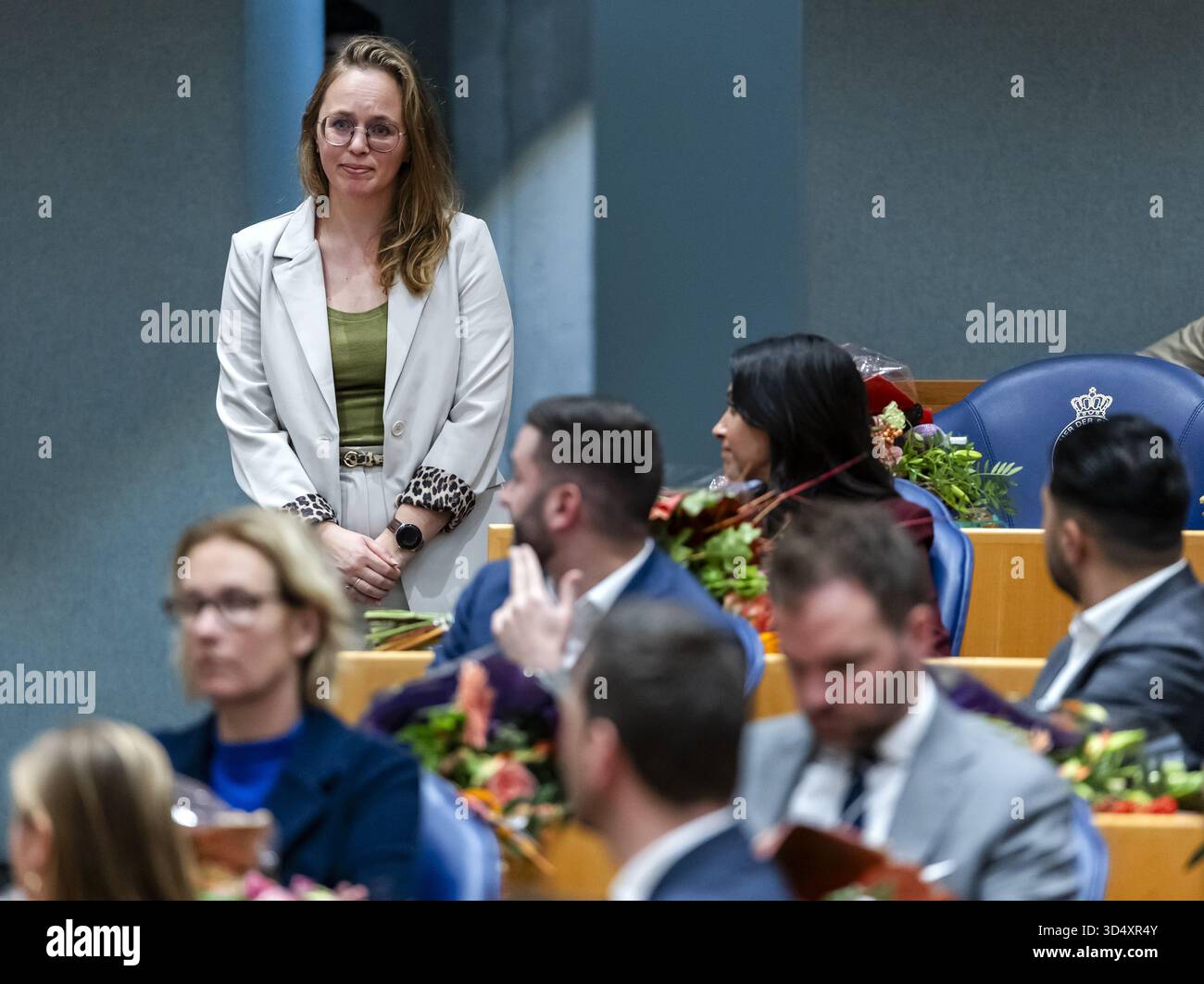 THE HAGUE - Marieke Vellinga-Beemsterboer (D66) during the swearing-in ...
