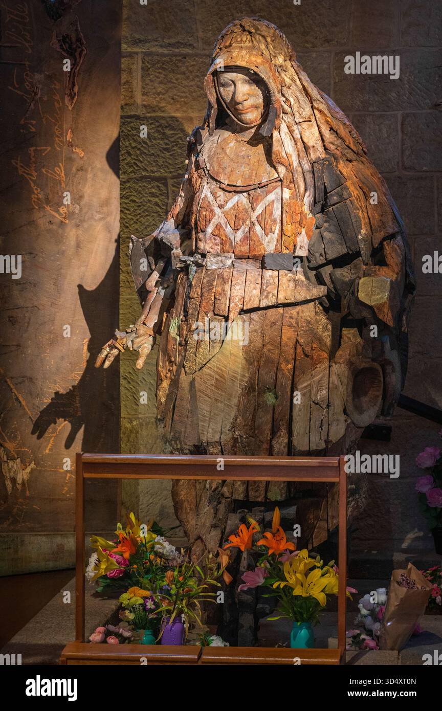 The stunning wooden statue of ‘Sisters of St Joseph of the Sacred Heart ...