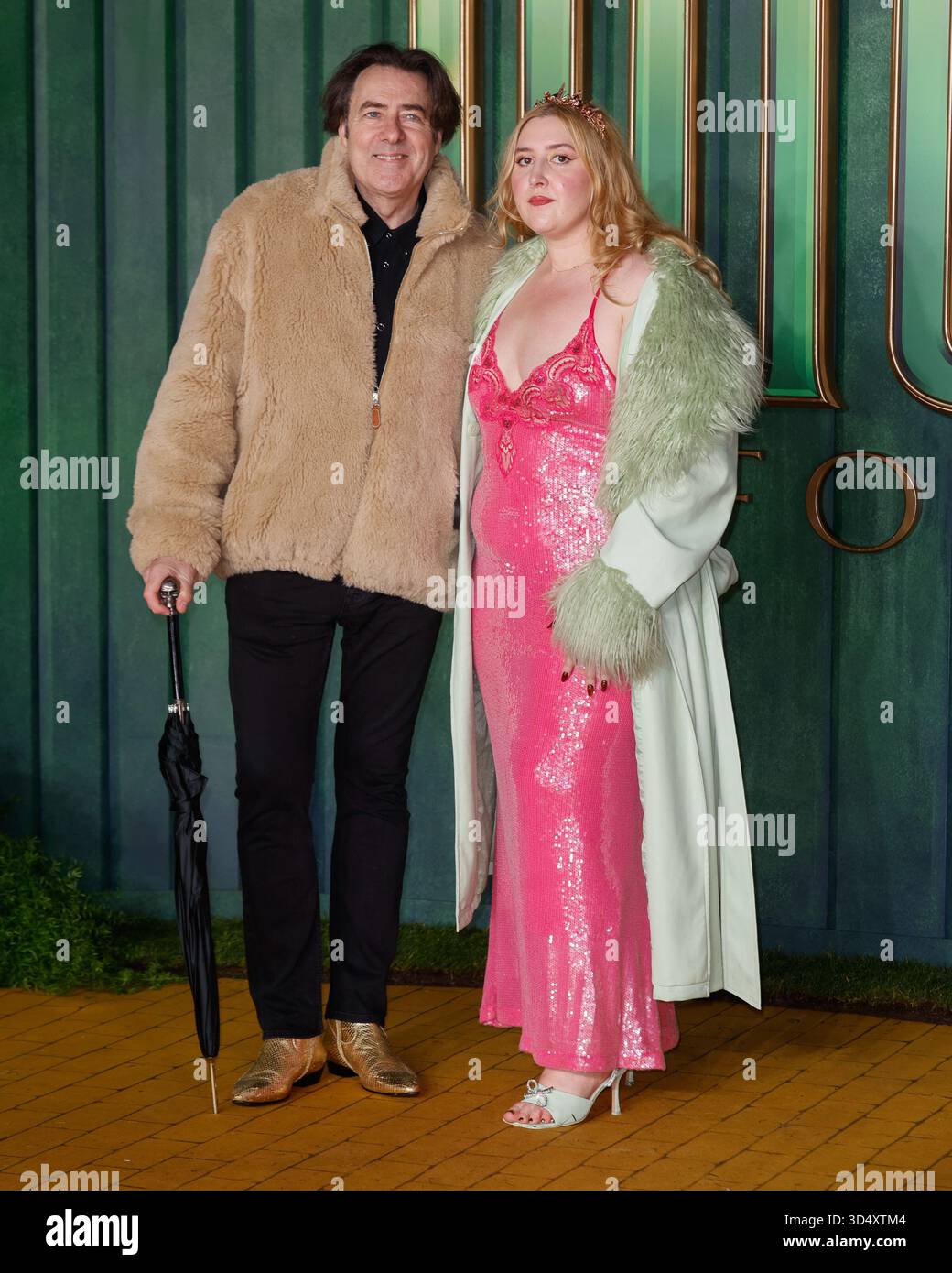 Honey Kinney Ross and Jonathan Ross attend the European Premiere of ...