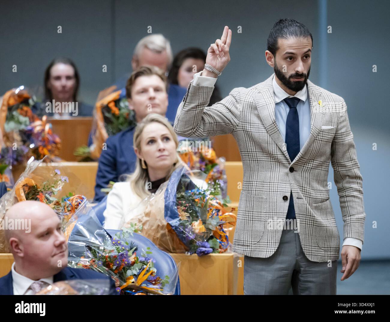 THE HAGUE - Ulysse Ellian (VVD) during the swearing-in ceremony as a ...