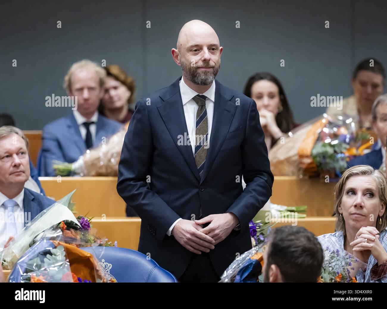 THE HAGUE - Peter de Groot (VVD) during the swearing-in ceremony as a member of the House of ...