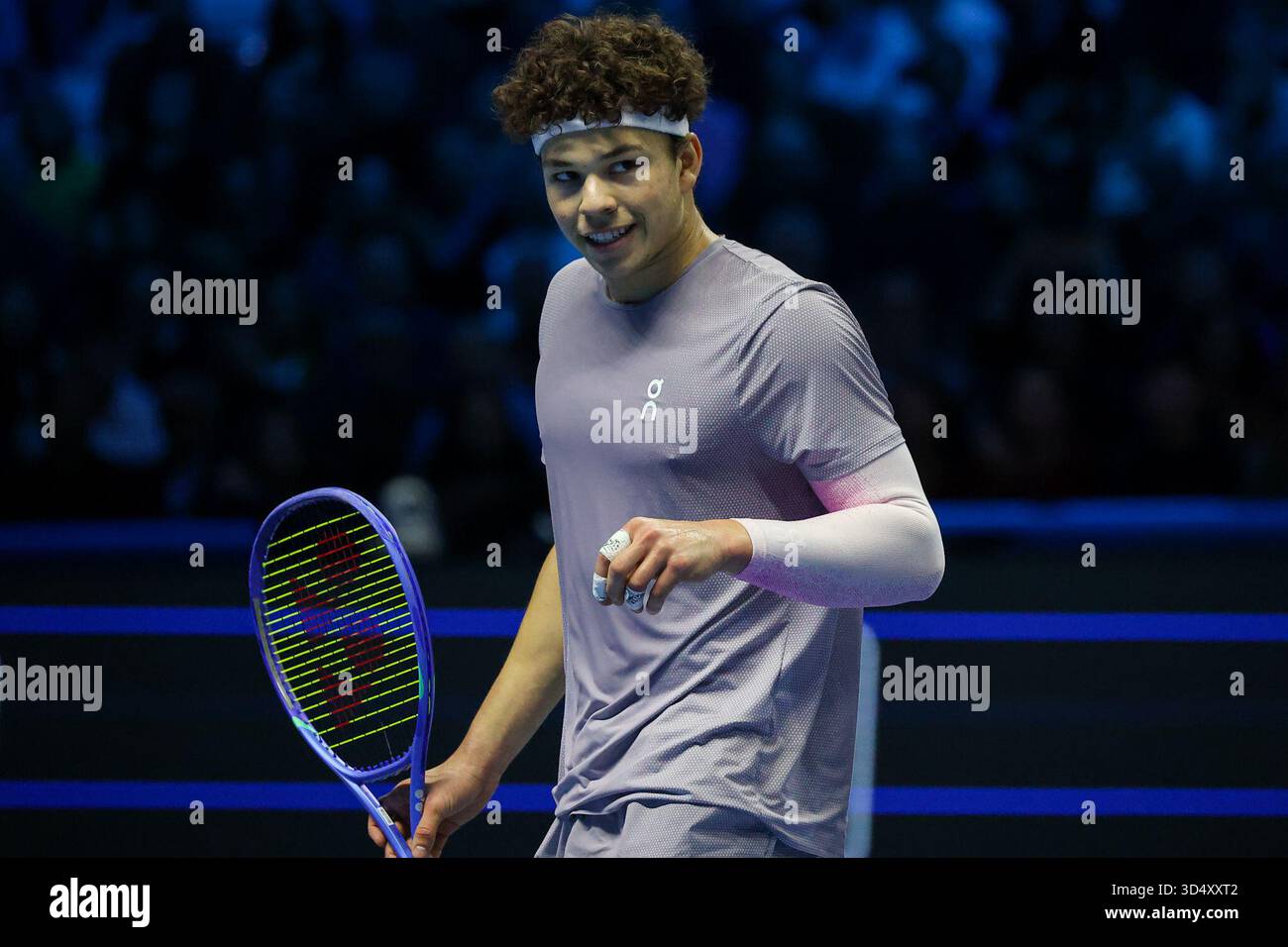 Ben SHELTON (USA) during Nitto ATP Finals 2025, International Tennis match in Turin, Italy ...