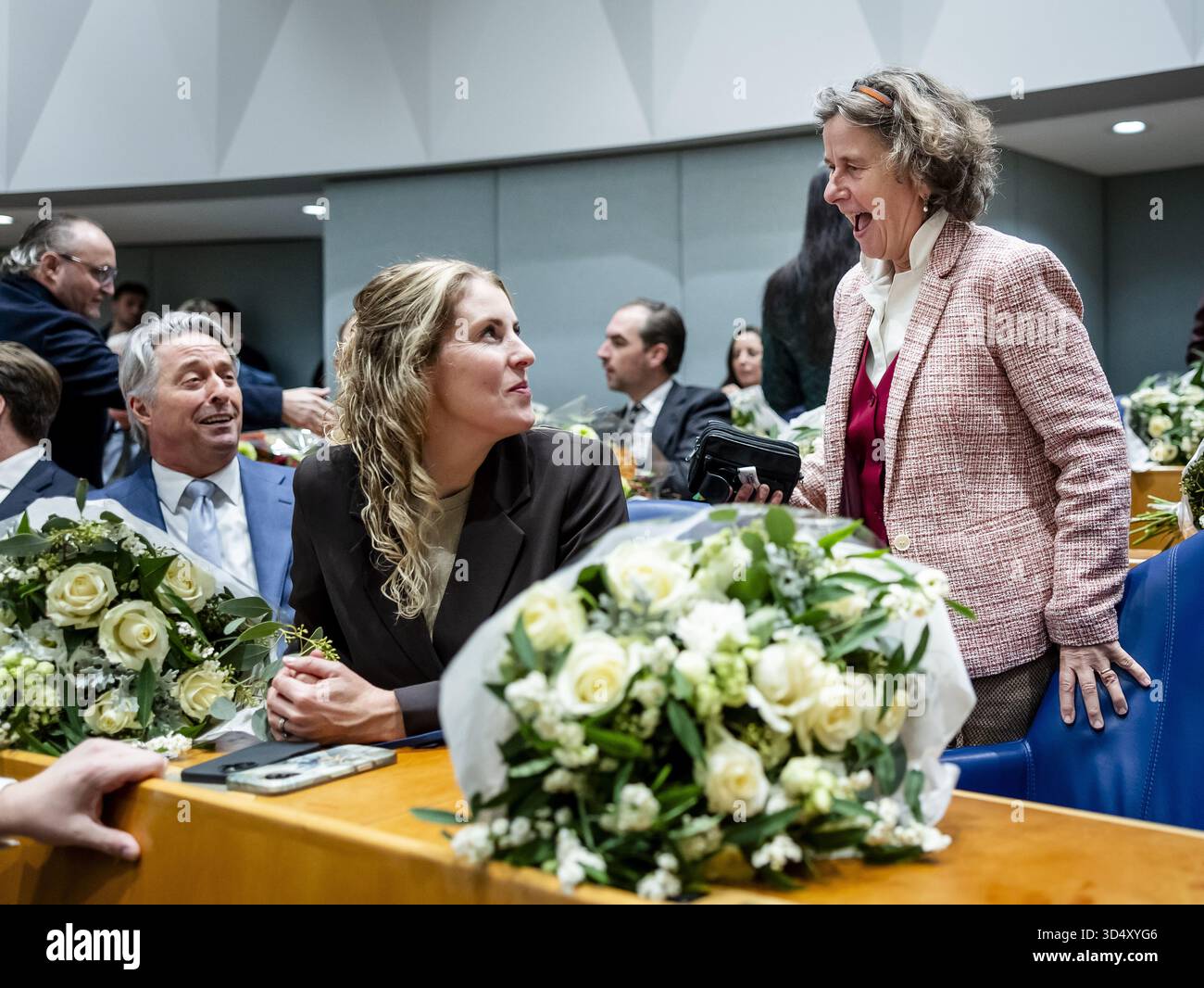 THE HAGUE – Marjolein Faber (PVV) takes her place in her new position ...
