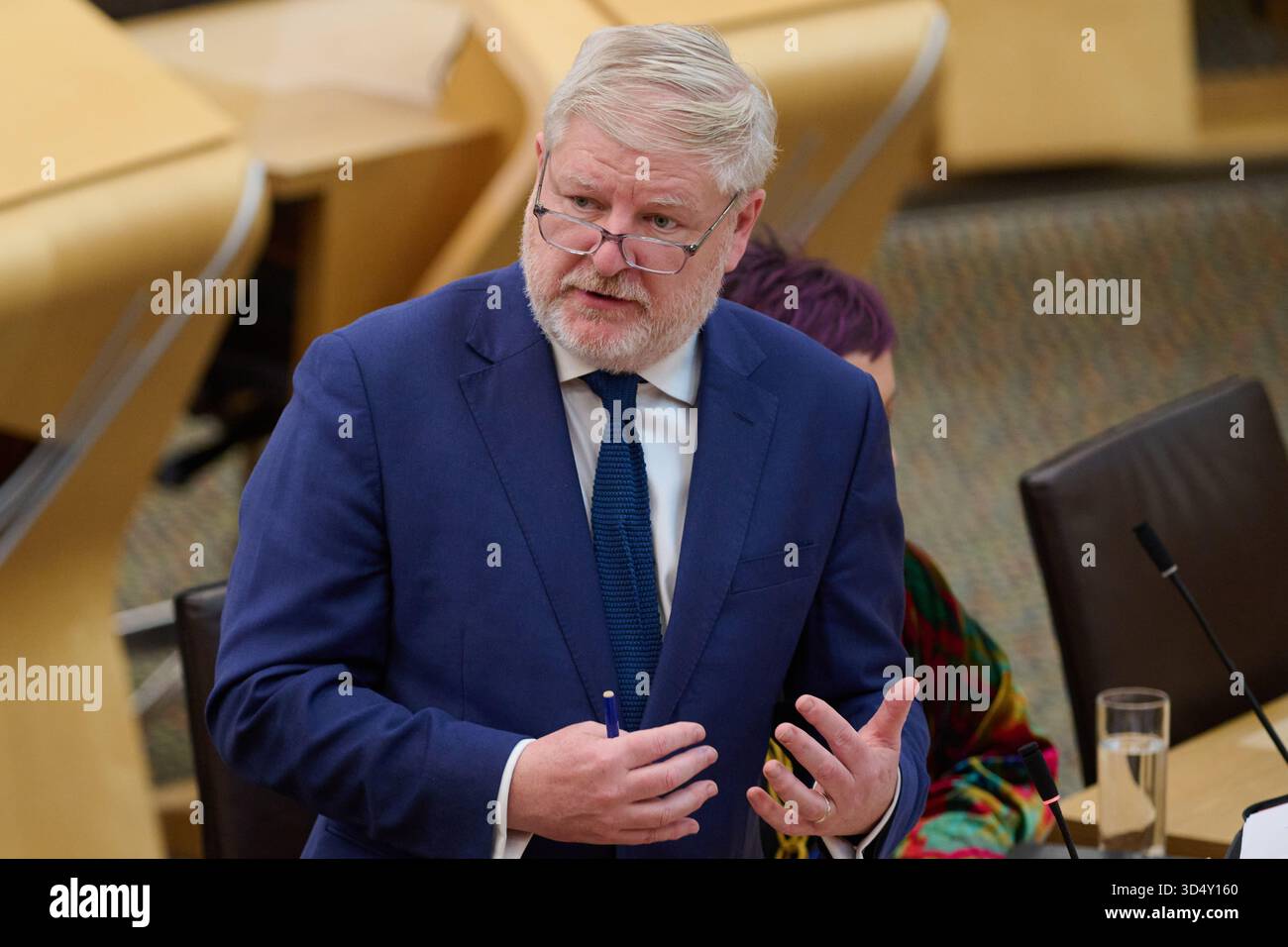 Edinburgh Scotland, UK 12 November 2025. Cabinet Secretary for ...