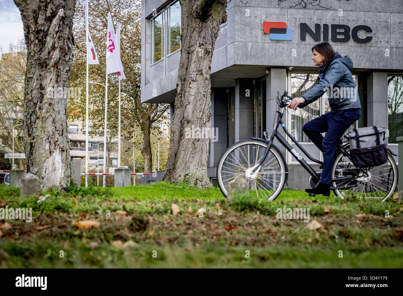 THE HAGUE – Exterior of NIBC Bank. ABN AMRO is acquiring its smaller ...