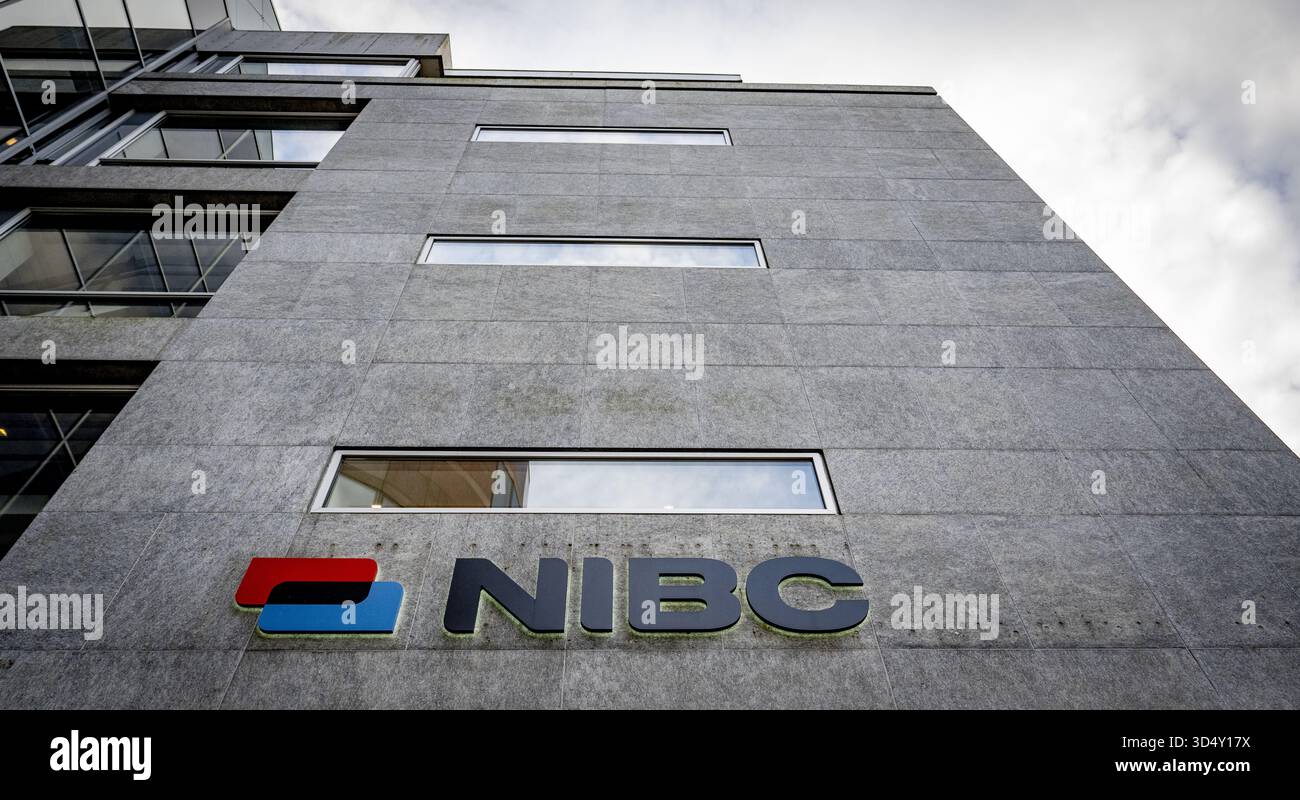 THE HAGUE – Exterior of NIBC Bank. ABN AMRO is acquiring its smaller ...