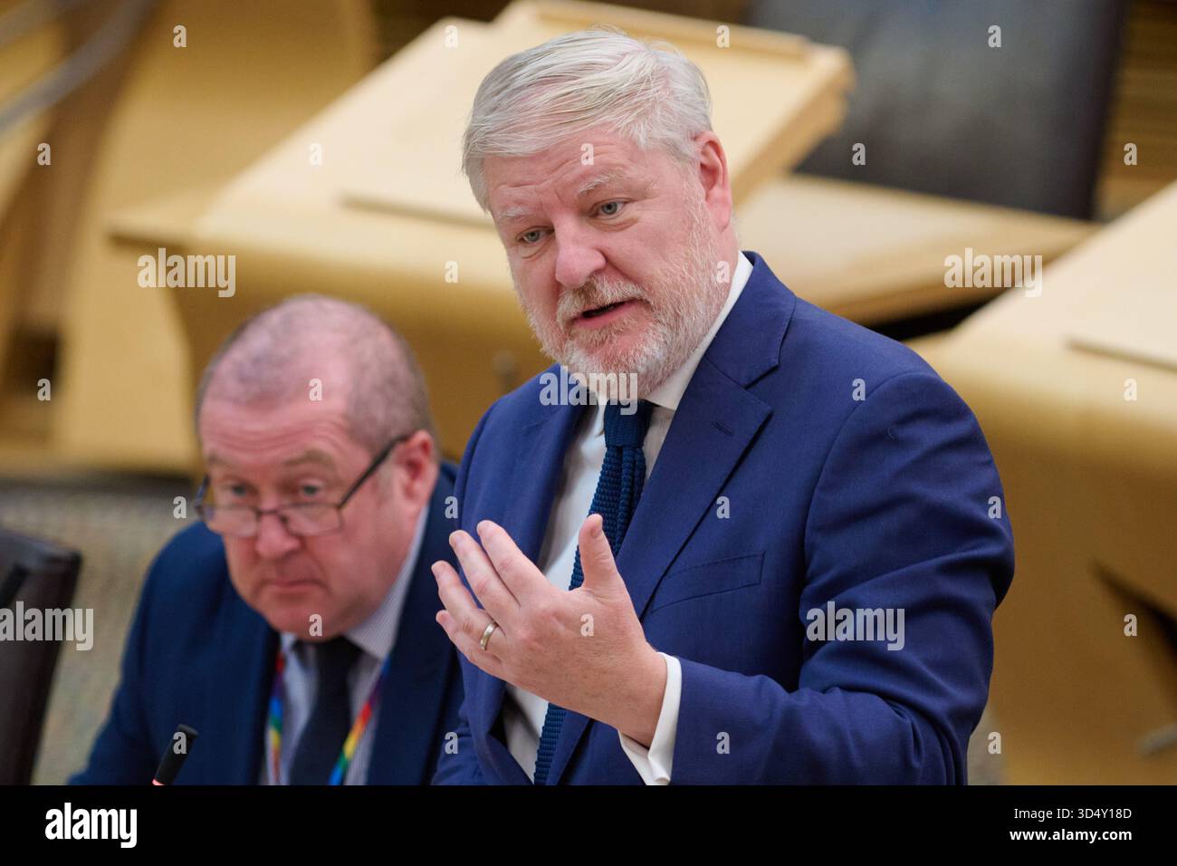 Edinburgh Scotland, UK 12 November 2025. Cabinet Secretary for Constitution, External Affairs ...