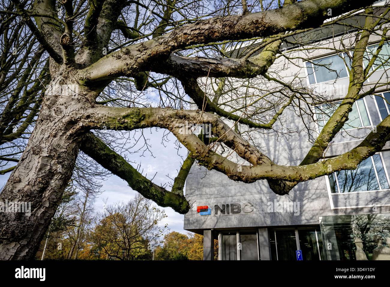 THE HAGUE – Exterior of NIBC Bank. ABN AMRO is acquiring its smaller ...