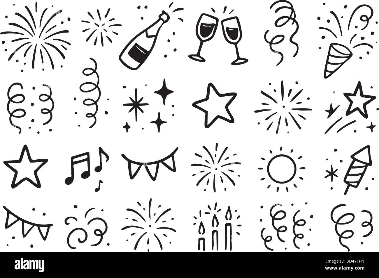 Firework flare Cut Out Stock Images & Pictures - Alamy