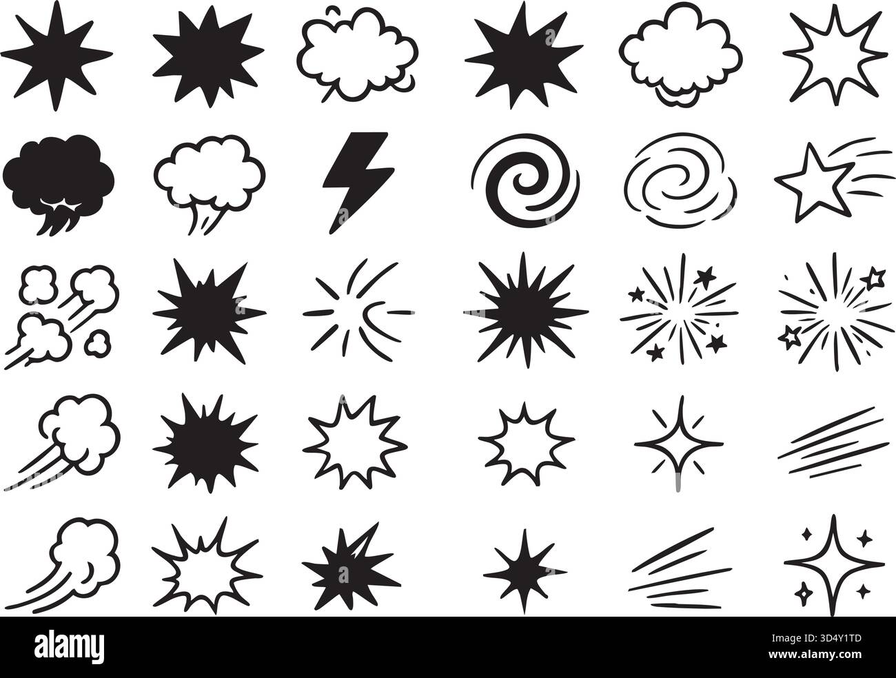 Speed cloud motion effect Stock Vector Images - Alamy