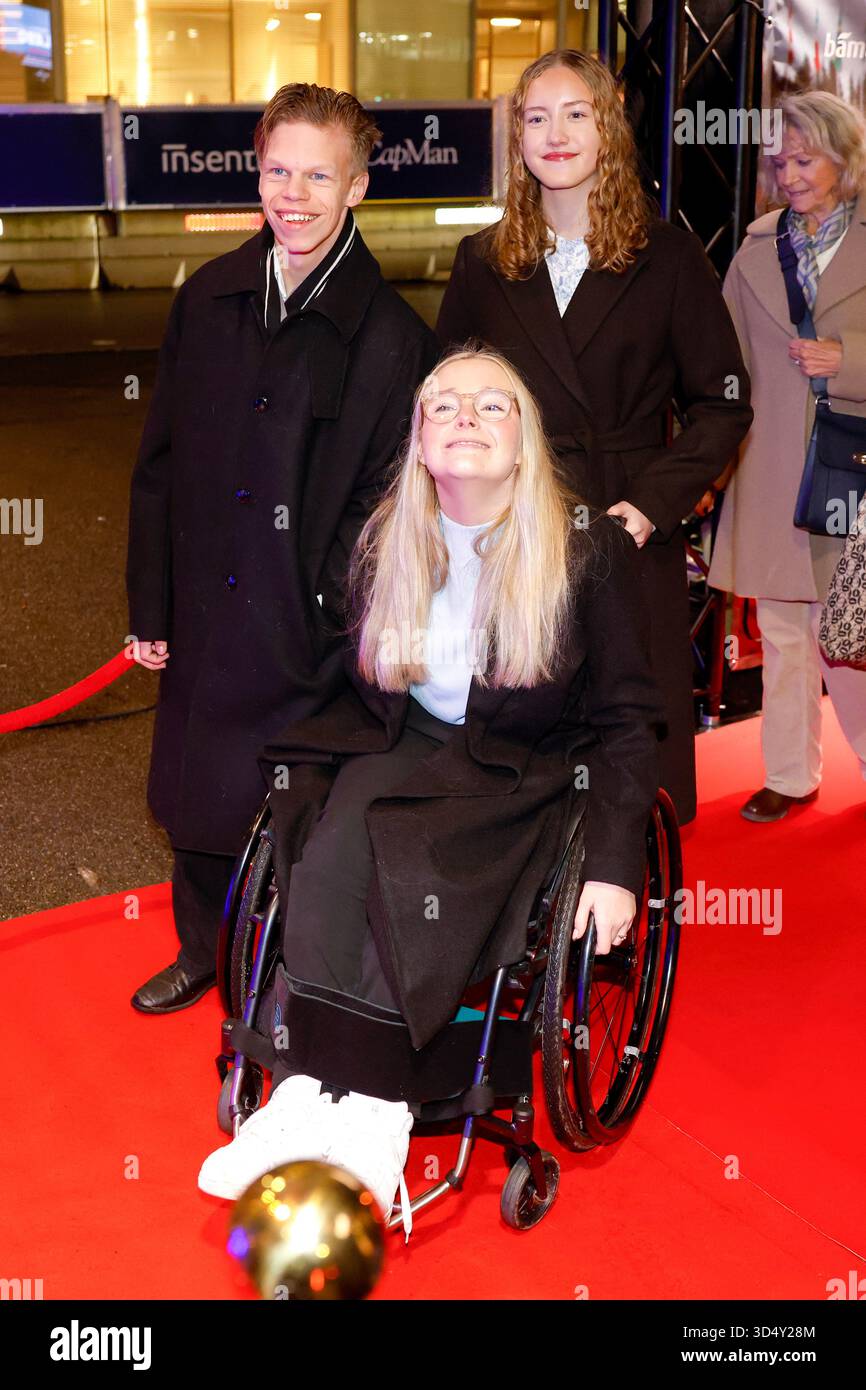 Oslo 20251112. Mikkel Munthe, Sunniva Spangelo, and Pia Hasund Vareberg ...