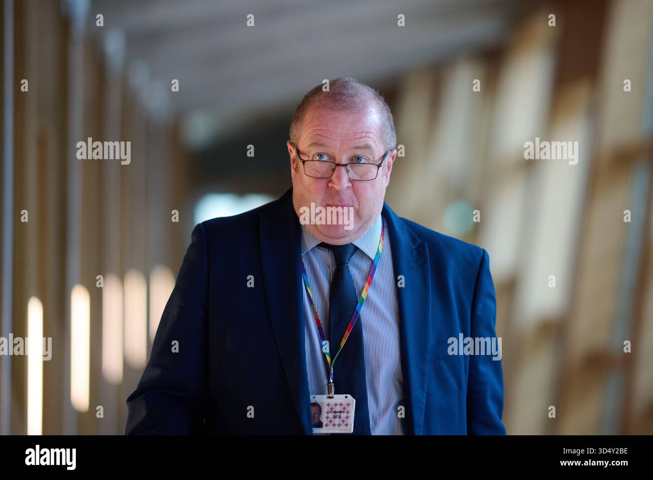 Edinburgh Scotland, UK 12 November 2025. Graeme Dey MSP at the Scottish ...