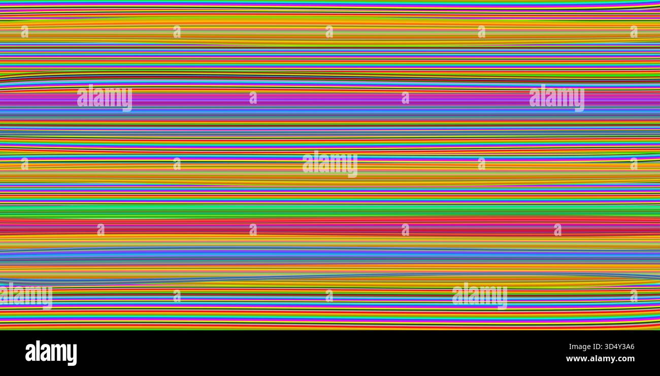 Wide background with horizontal stripes in bright colors with gradient ...