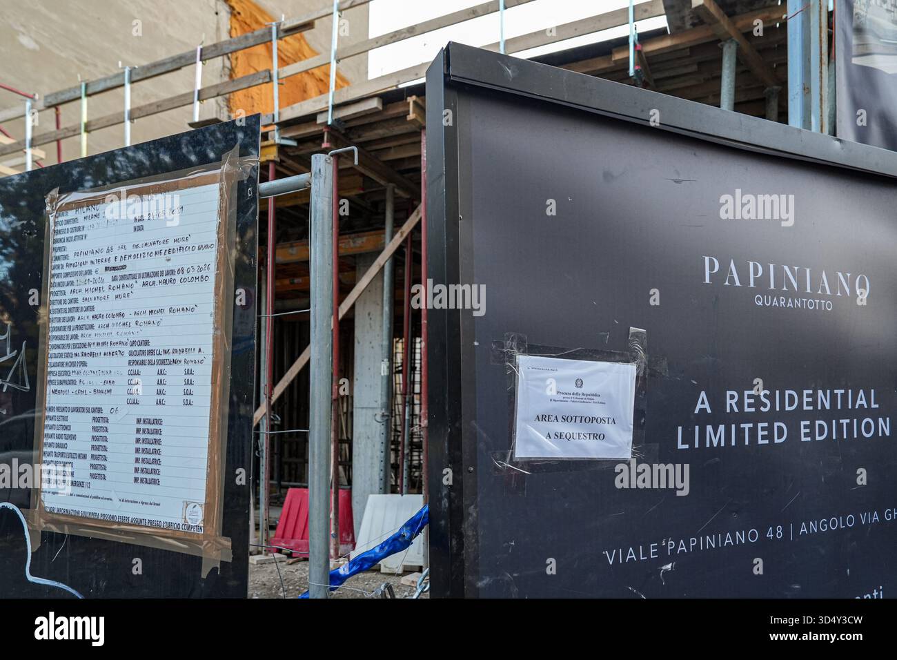Viale Papiniano 48, 12 novembre 2025, Milano (photo Gian Mattia D ...