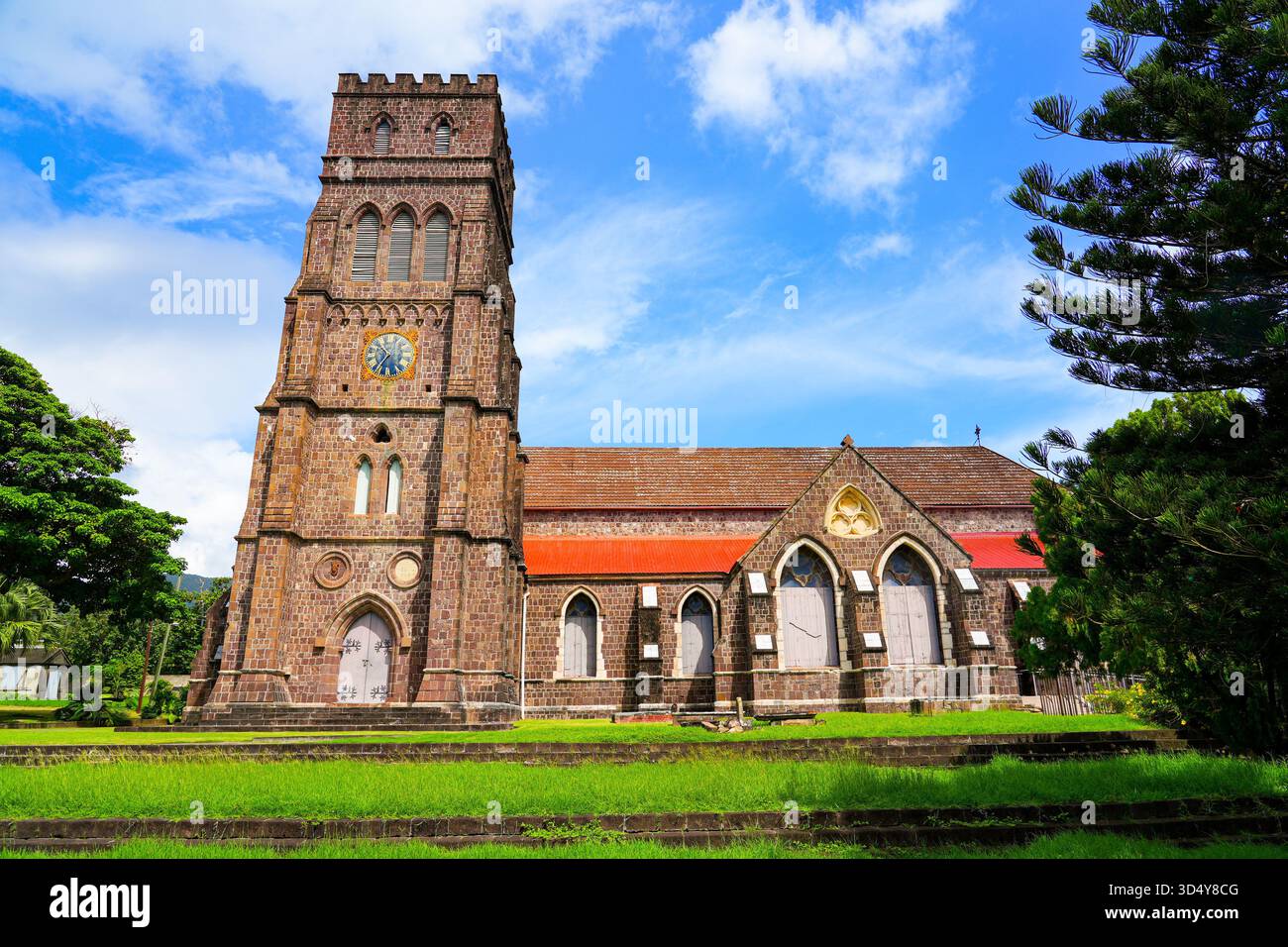St. George’s Anglican Church in Basseterre, the capital city of Saint ...