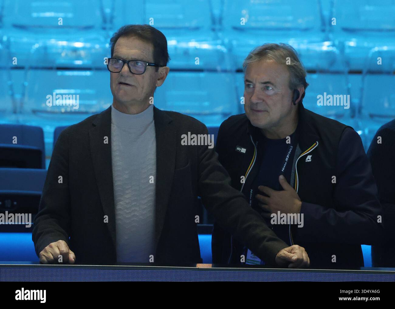 Tennis, ATP FINALS 2025 Fabio Capello, Angelo Mangiante, Turin, Italy ...