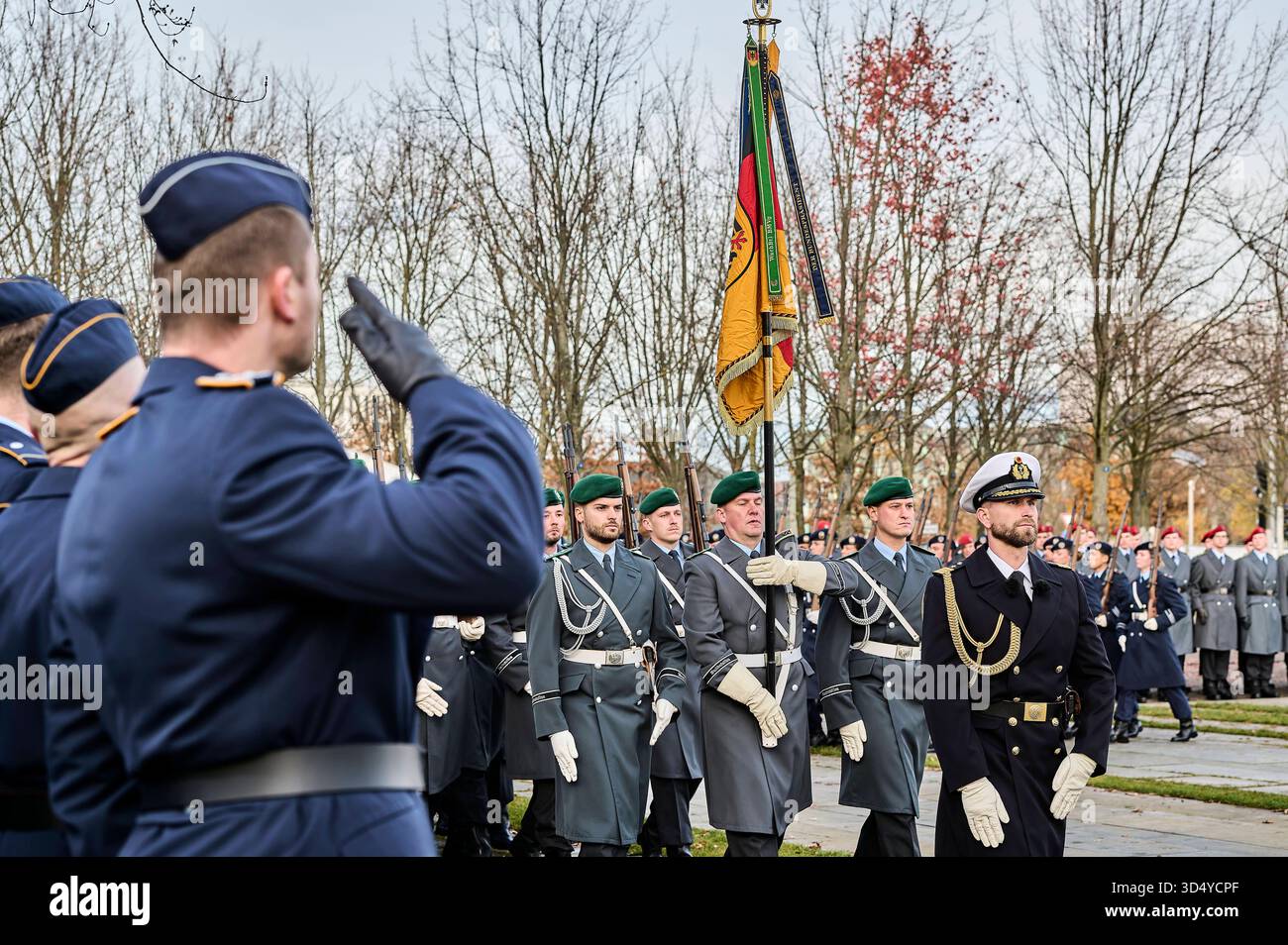 70. Jahre Bundeswehr EUR, Deutschland, Berlin, 12.11.2025: Anlässlich ...