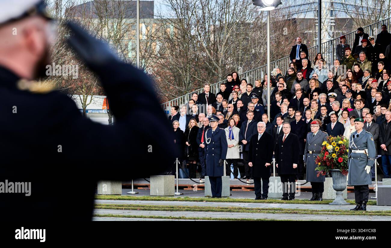 70. Jahre Bundeswehr EUR, Deutschland, Berlin, 12.11.2025: Anlässlich ...