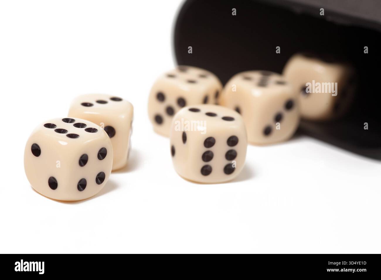 dice on white the dice isolated on white background Copyright: xIMAGO ...
