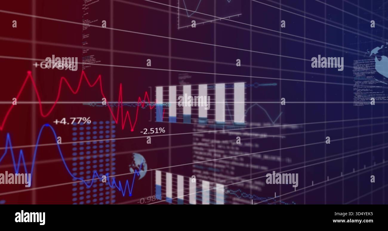 Showing layered financial charts hi-res stock photography and images ...
