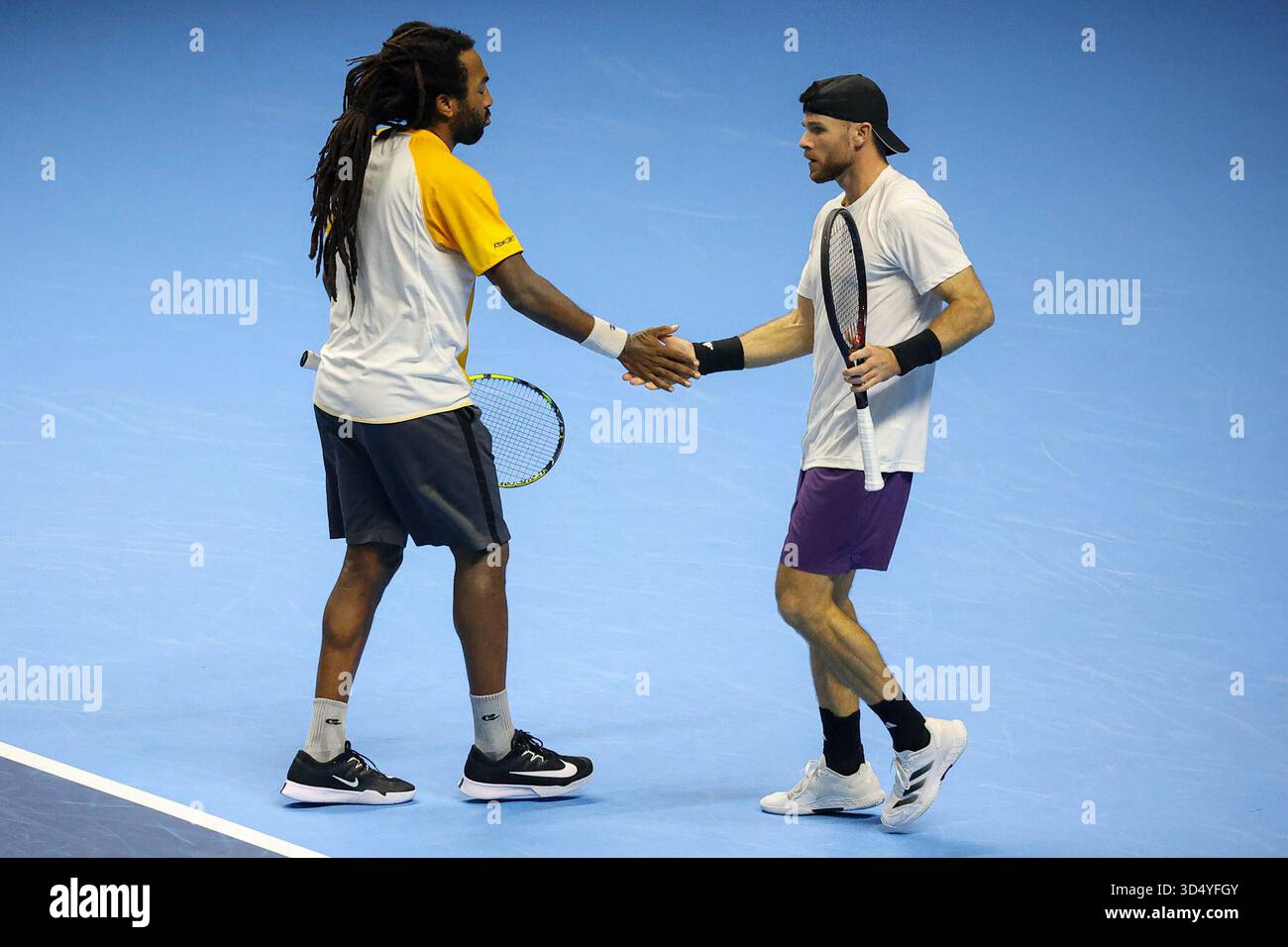 Christian HARRISON (USA) and Evan KING (USA) during Nitto ATP Finals ...