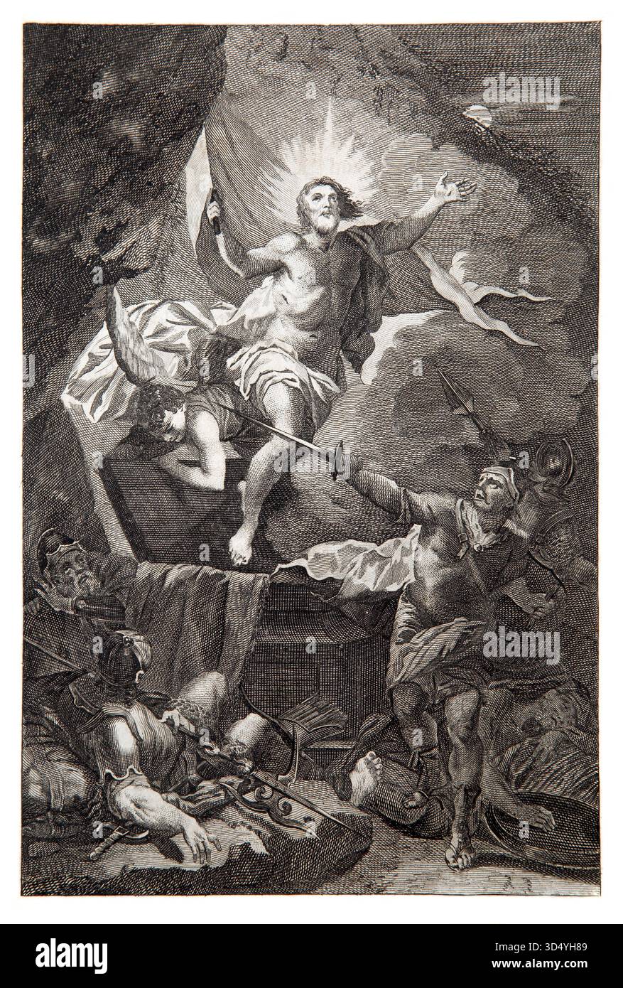 Illustration tomb jesus christ Cut Out Stock Images & Pictures - Alamy